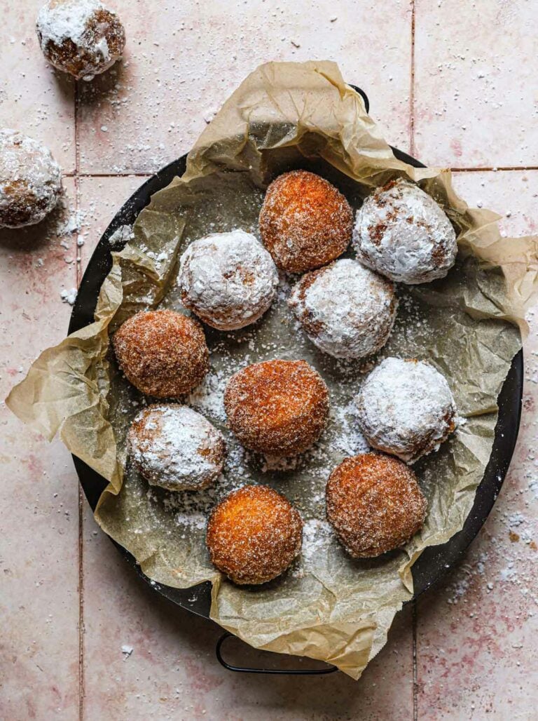 Zeppole (Italian Doughnuts) - Brown Eyed Baker
