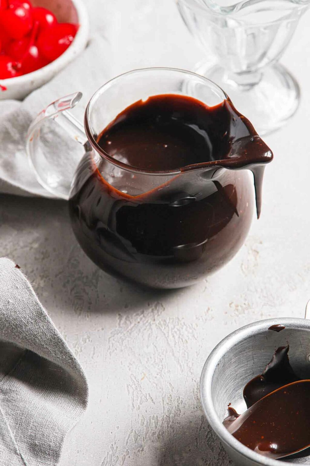 Homemade Hot Fudge Sauce - Brown Eyed Baker