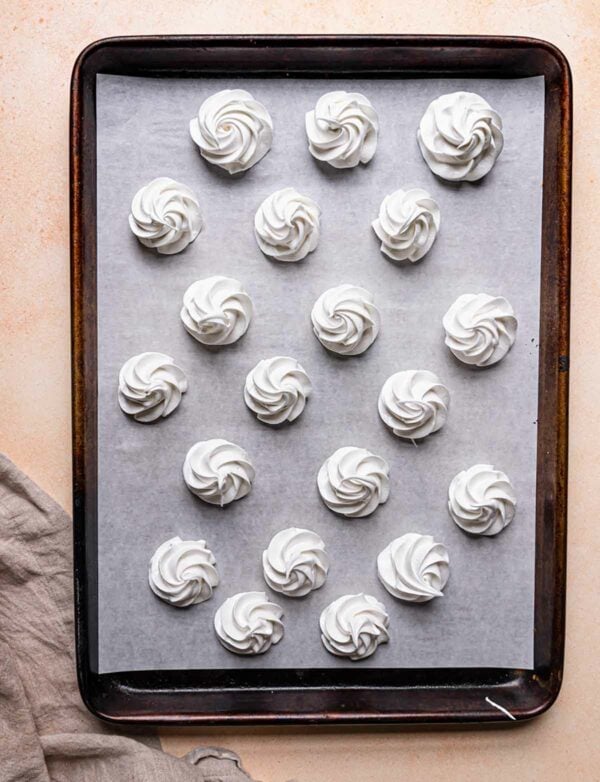 Classic Meringue Cookies - Brown Eyed Baker