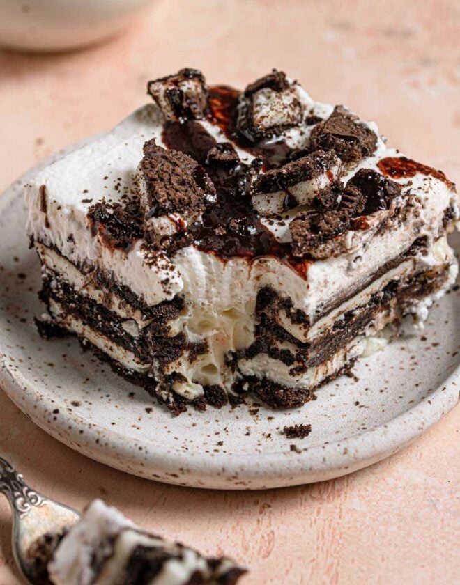 No Bake Heavenly Oreo Dessert - Brown Eyed Baker