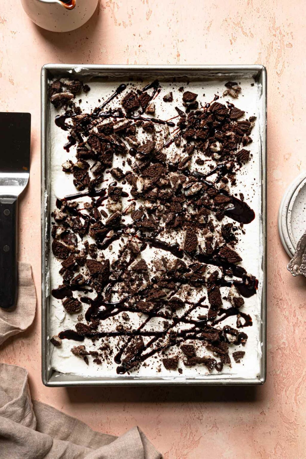 Oreo Icebox Cake - Brown Eyed Baker