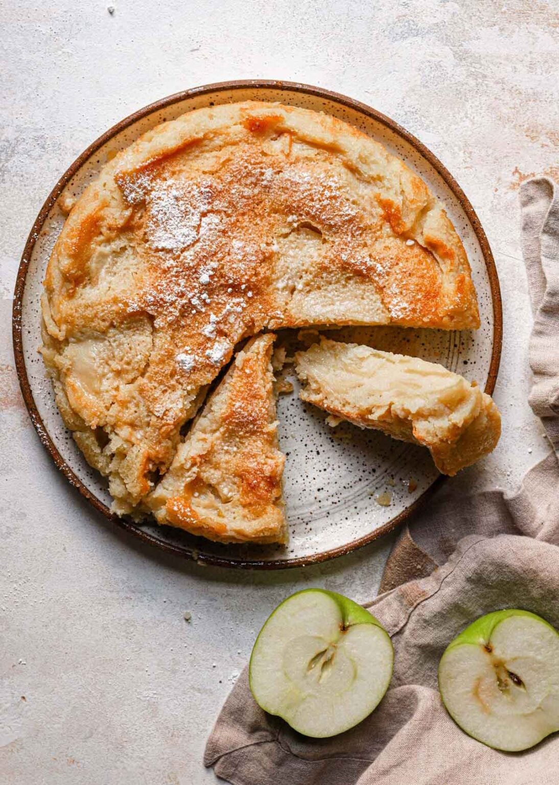 Classic French Apple Cake - Brown Eyed Baker