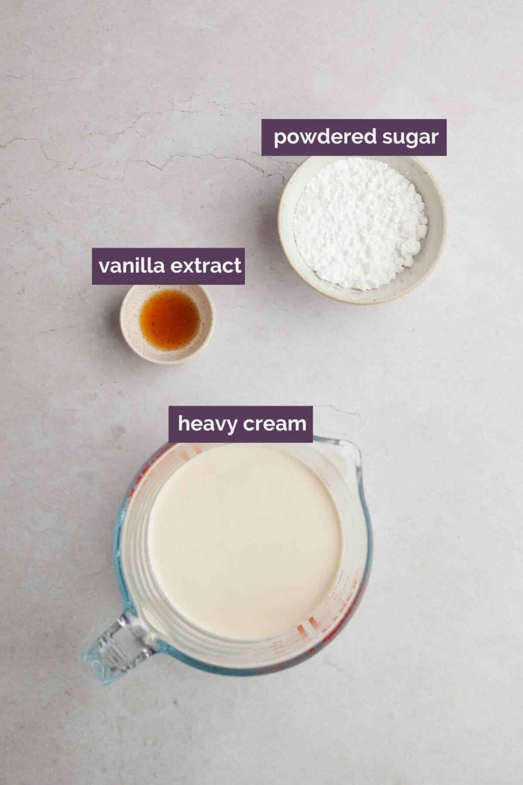 Homemade Whipped Cream - Brown Eyed Baker