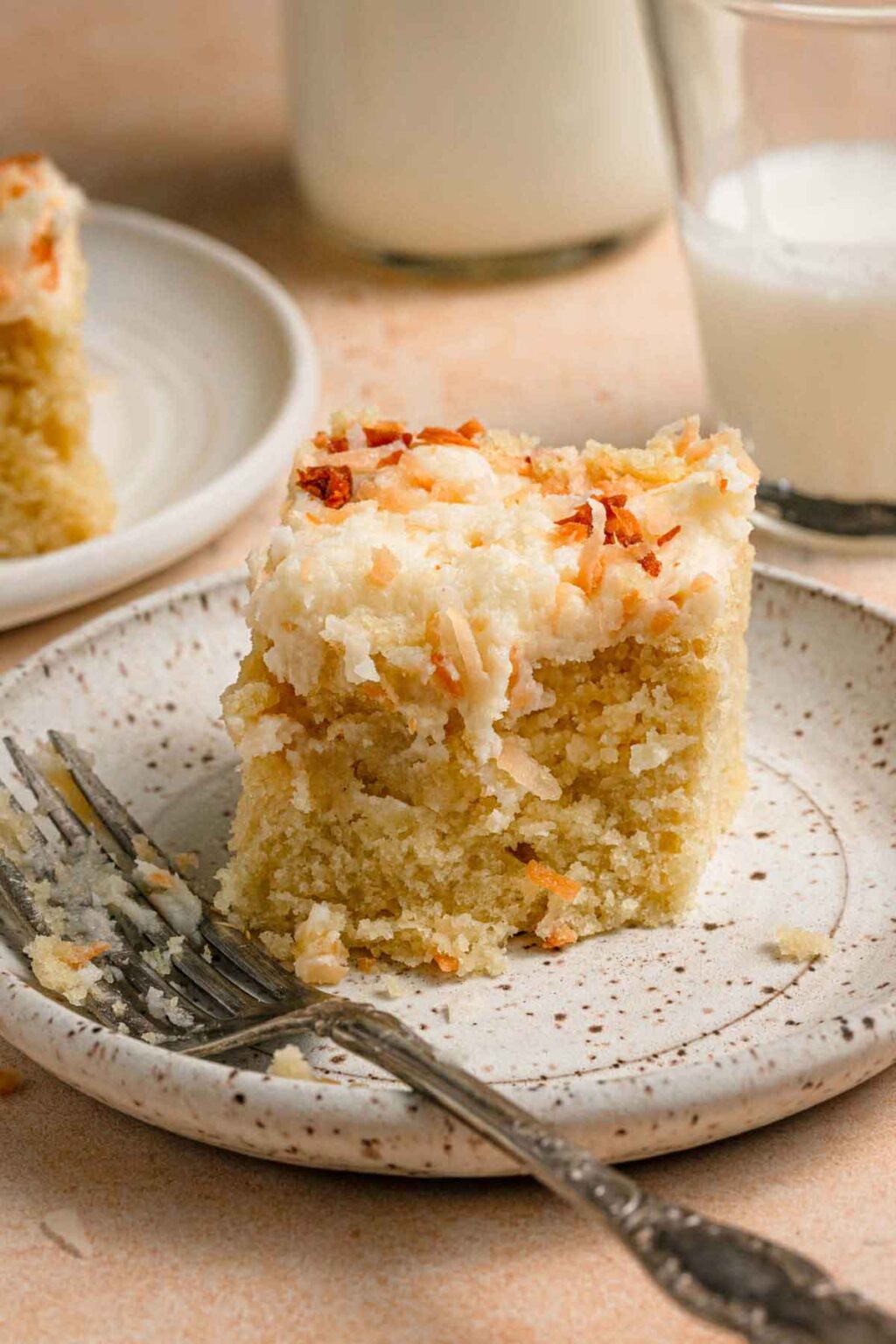 Old-Fashioned Coconut Cake - Brown Eyed Baker